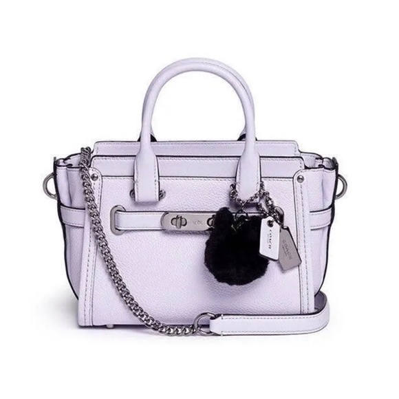 Coach | Bags | Ariana Grande Kiti Swagger Coach Bag 2way Purple Genuine ...